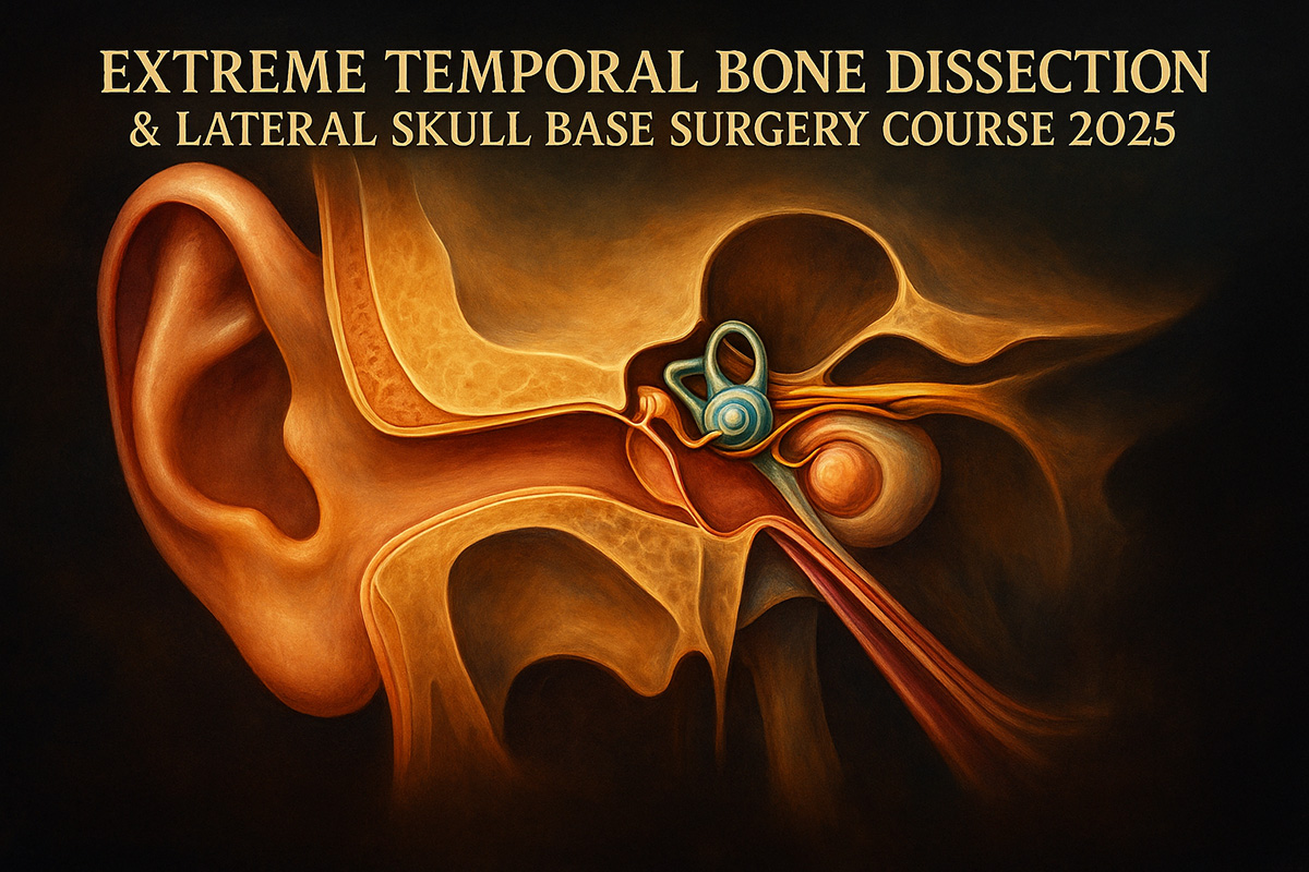 Extreme Temporal Bone Dissection & Lateral Skull Base Surgery Course – Hands-On & Hybrid Training