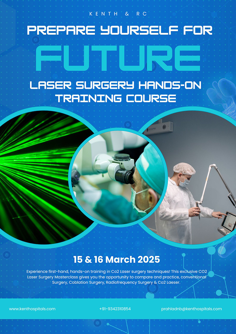 CO2 Laser Surgery Training: Hands-On Masterclass in Laryngology ...