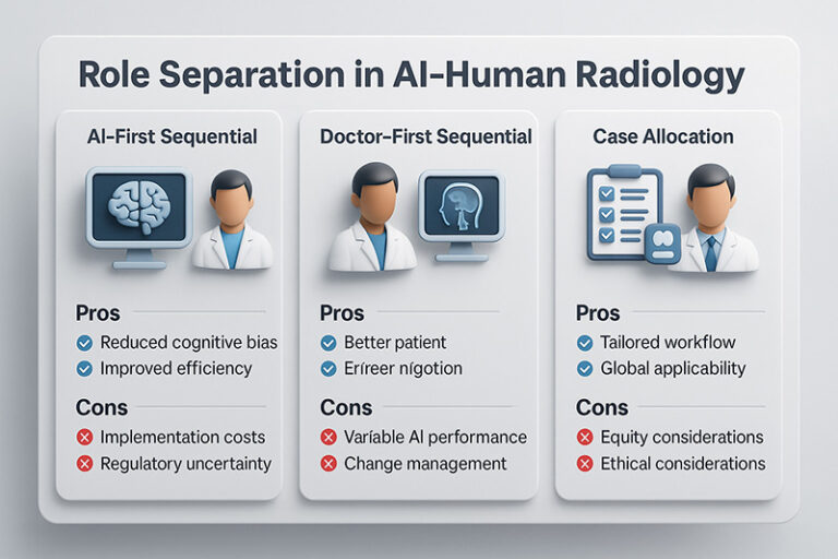 Role Separation in AI–Human Radiology: Reducing Bias, Boosting ...