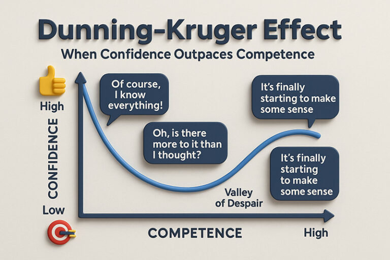 The Dunning–Kruger Effect: Why Confidence Often Exceeds Competence