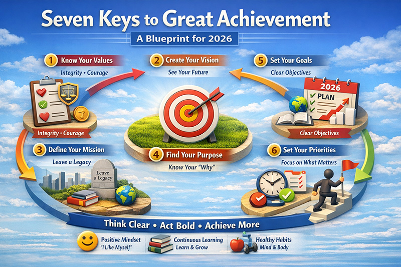 Seven Keys to Great Achievement: A Purpose-Driven Blueprint for 2026
